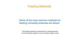 Microstrip Antennas | PPTX
