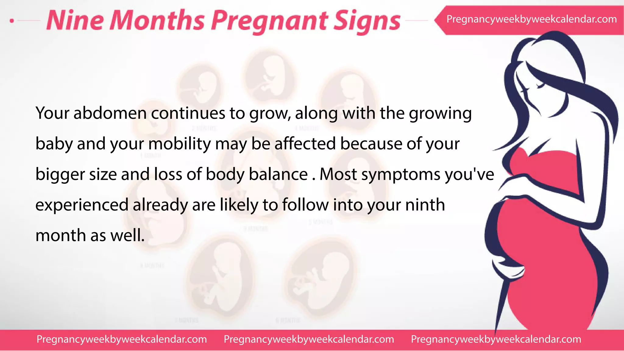 What are the Signs of Being Nine Months Pregnant? | PPT