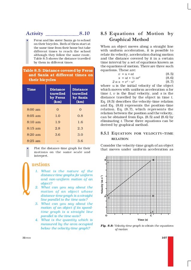 Graphical analysis of motion chapter 4 review - robobooy