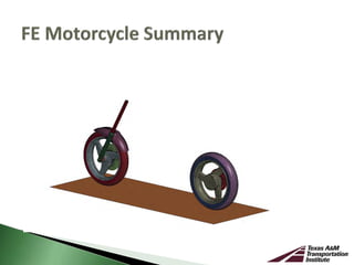 Motorcycle Crash Testing | PDF