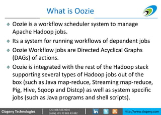Hadoop Oozie | PPTX | Databases | Computer Software and Applications
