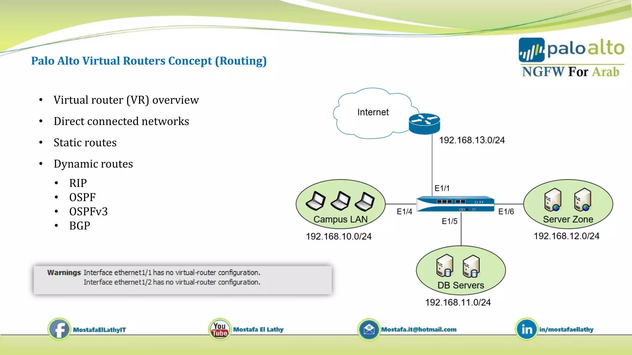 9 palo alto virtual routers concept (routing on palo alto) | PDF