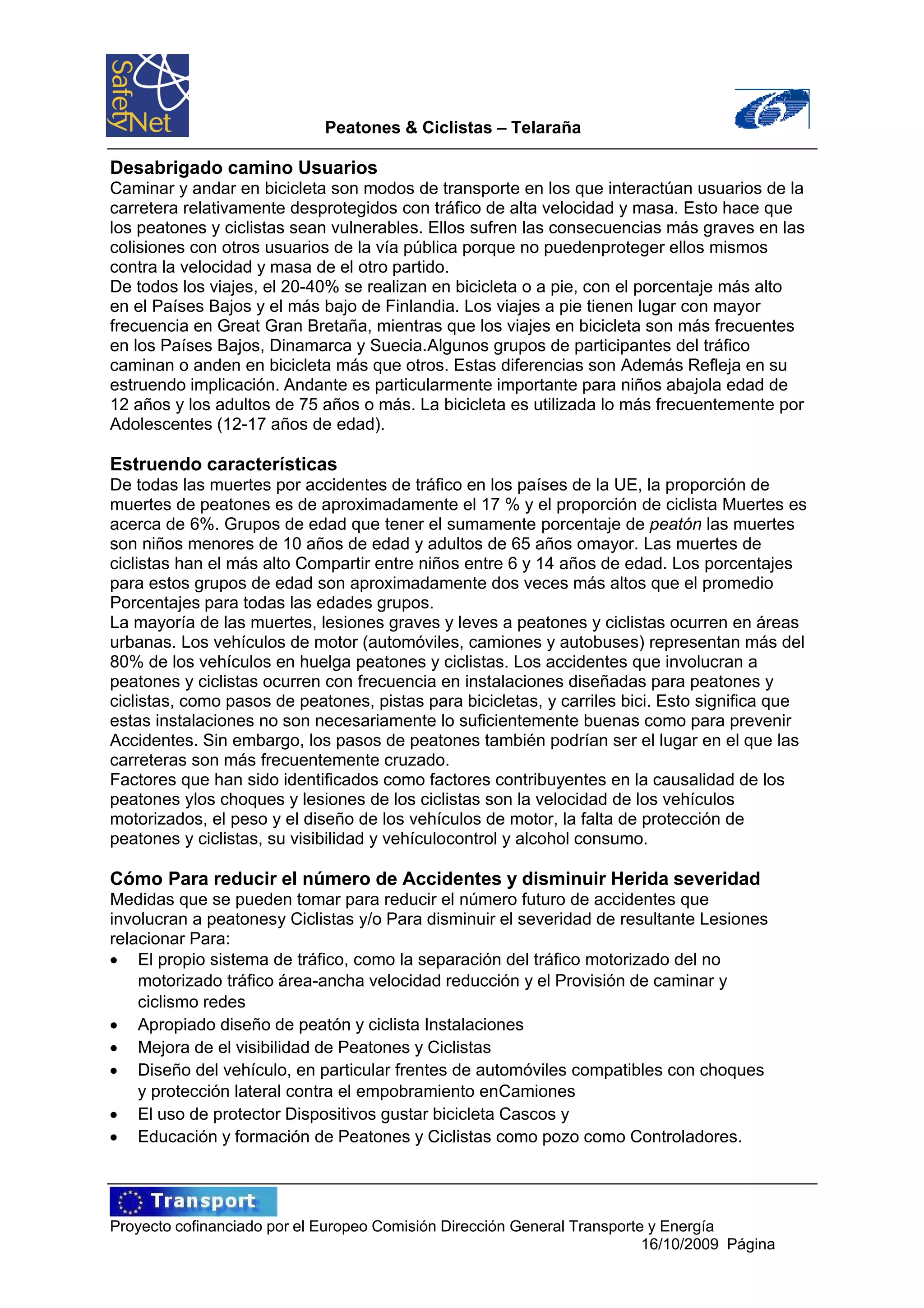 9 pedestrians and-cyclists_web_text_pedest babylon | PDF