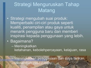 9. pembangunan produk baharu & kitaran hayat produk | PPTX