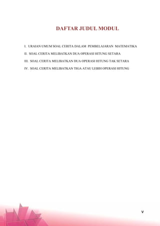 9.pembelajaran soal cerita operasi hitung ... | PDF