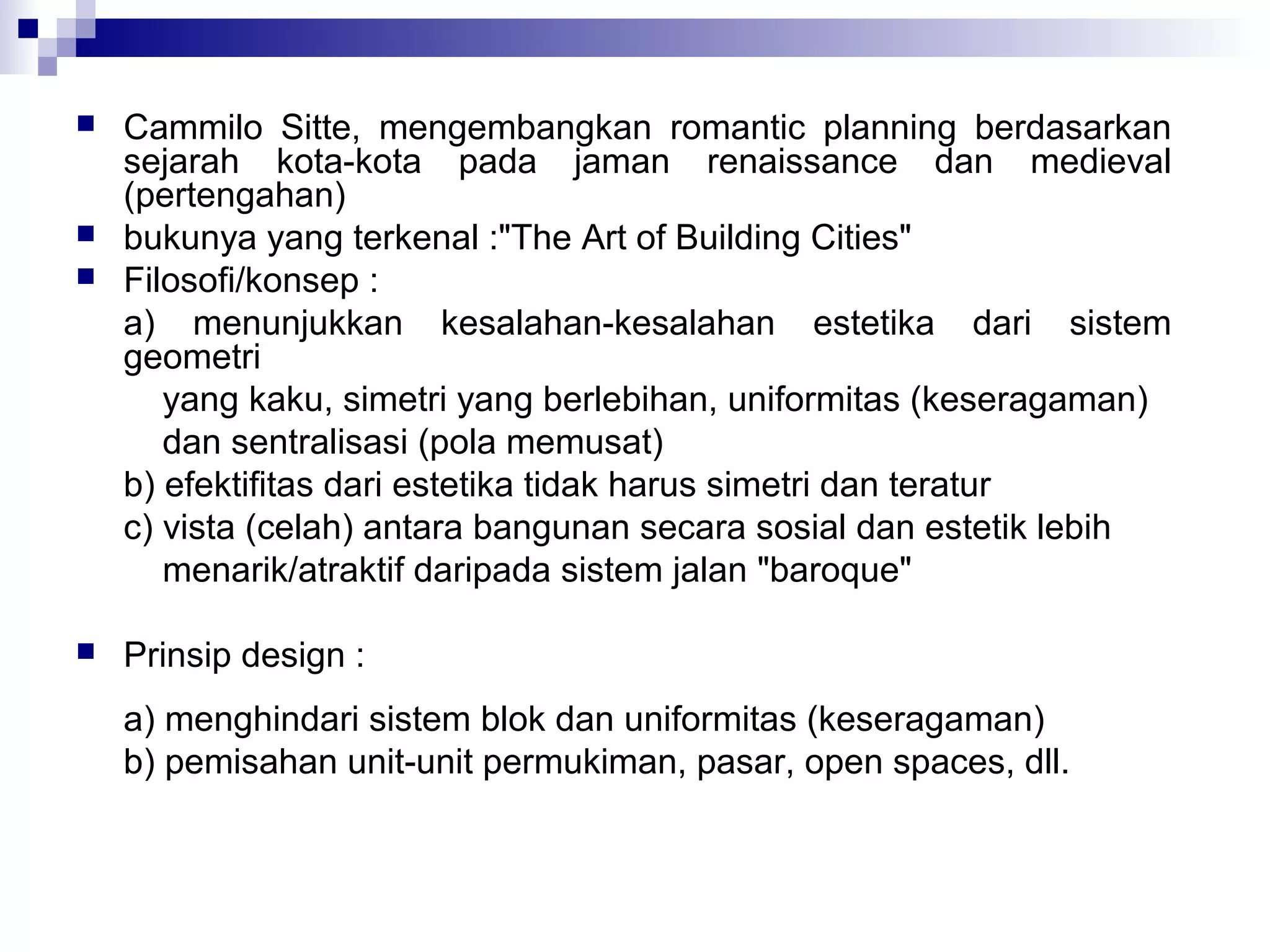 9 pendekatan-pendekatan dalam urban design | PPT