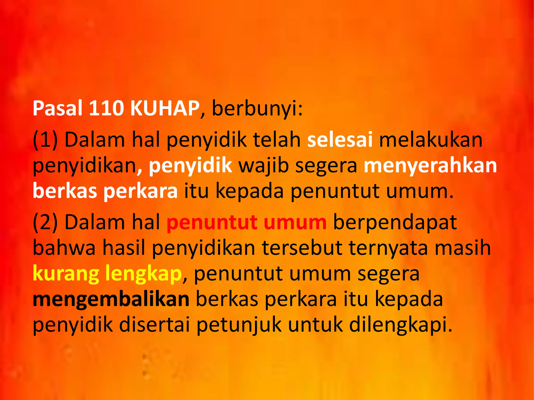 9 penuntut umum, pra penuntutan dan penuntutan | PPTX