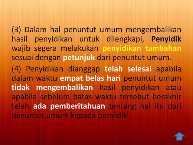 9 penuntut umum, pra penuntutan dan penuntutan | PPTX