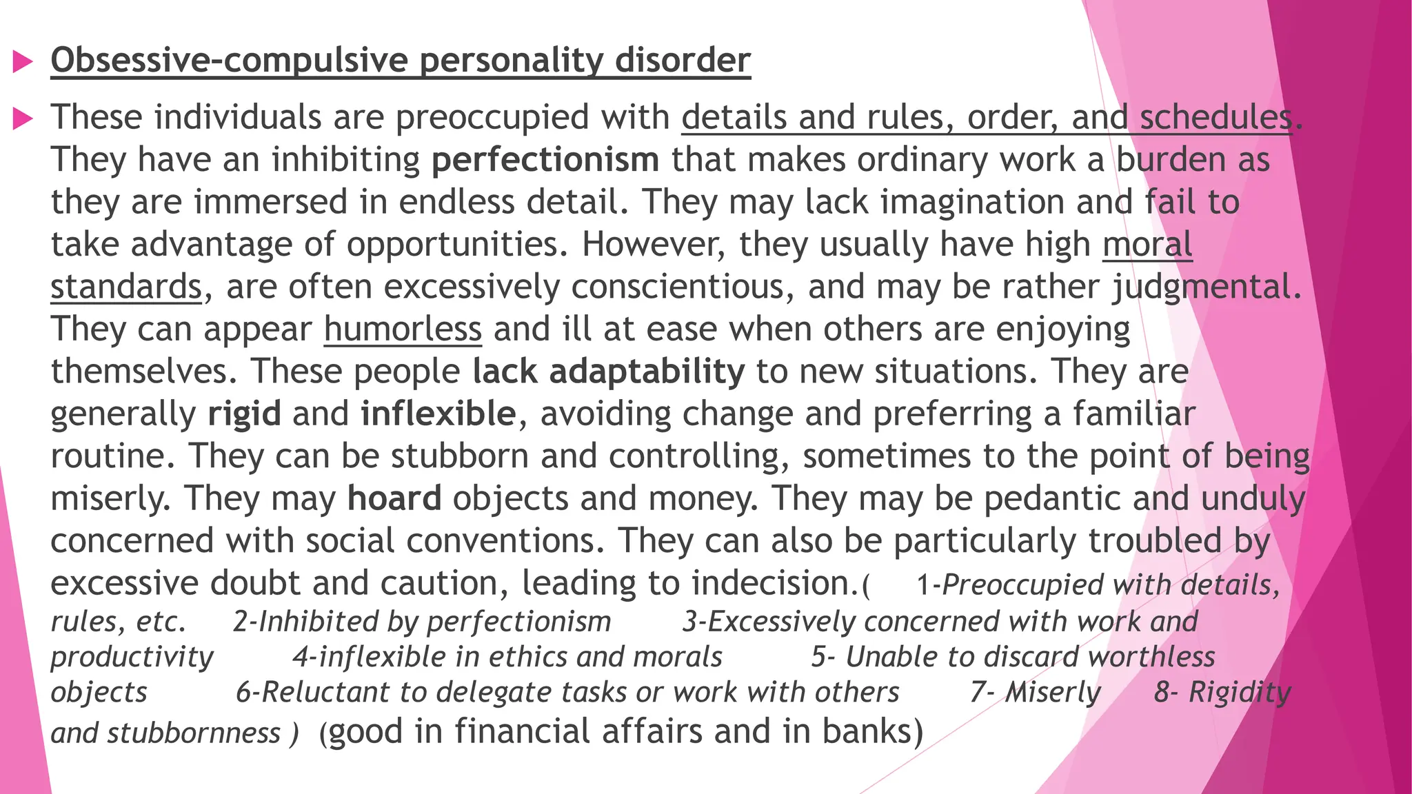 9- Personality Disorders. pdf ............ | PDF