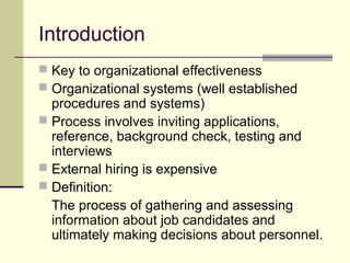 9 personnel selection | PPT