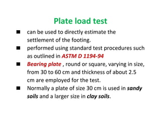 Plate load test | PDF | Geology | Science