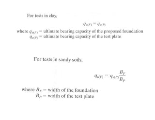 Plate load test | PDF