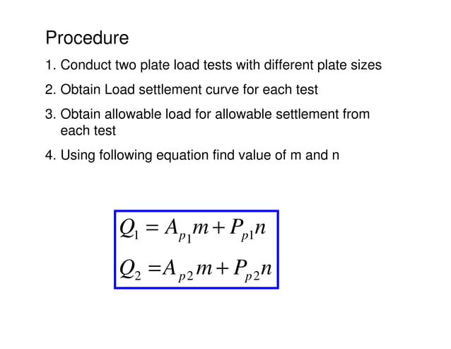 Plate load test | PDF | Geology | Science