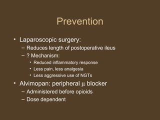 9. Postoperative Ileus | PPT