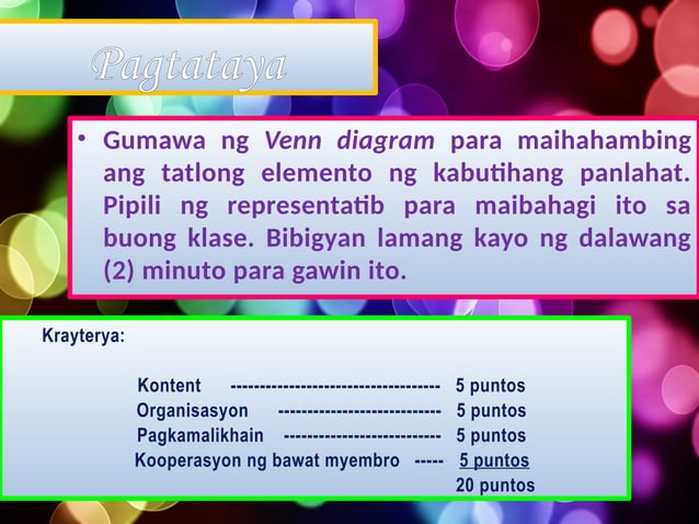 KABUTIHANG PANLAHAT GRADE 9 POWERPOINT.. | PPTX