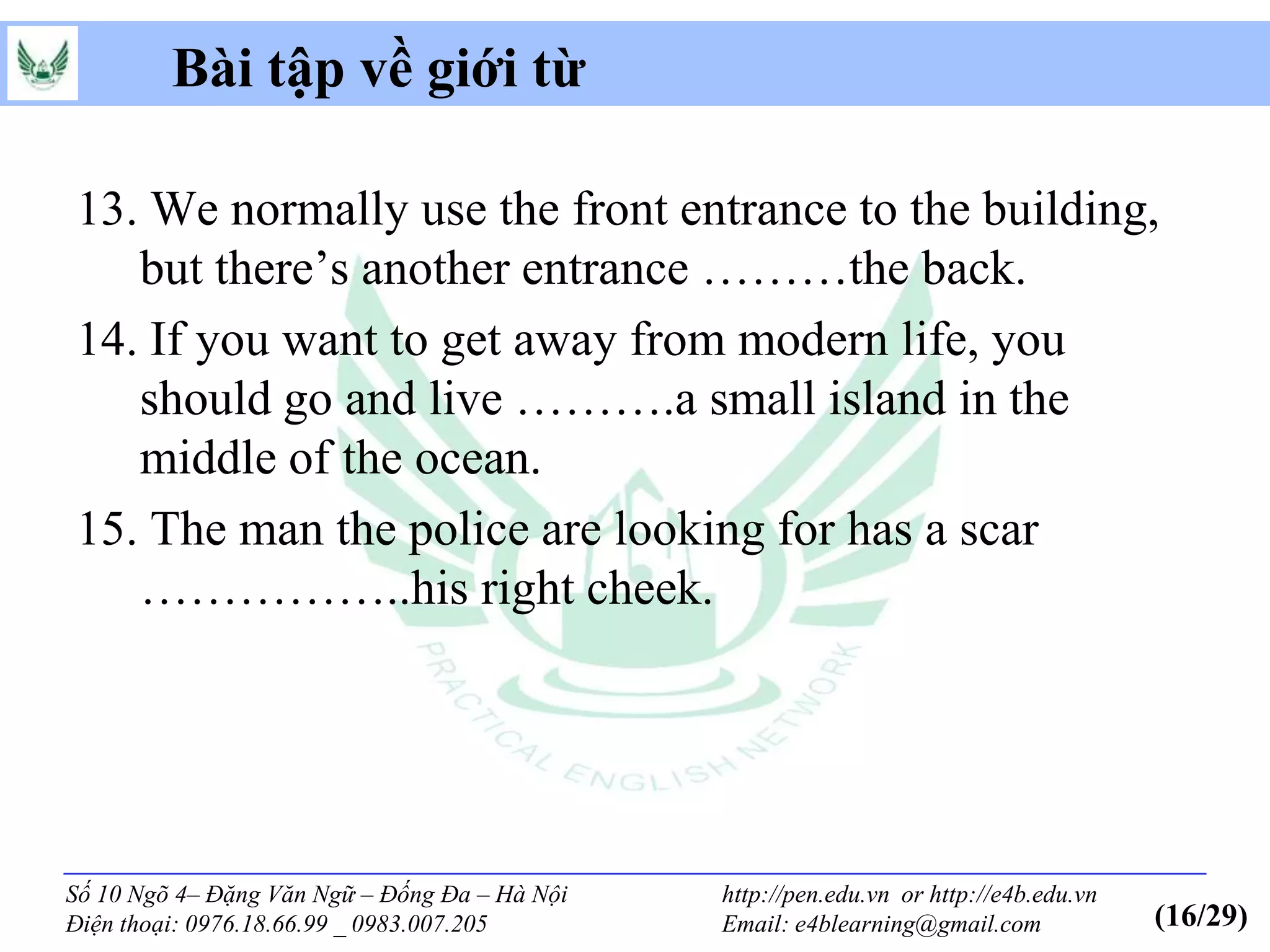 9. prepositions tong hop | PPTX