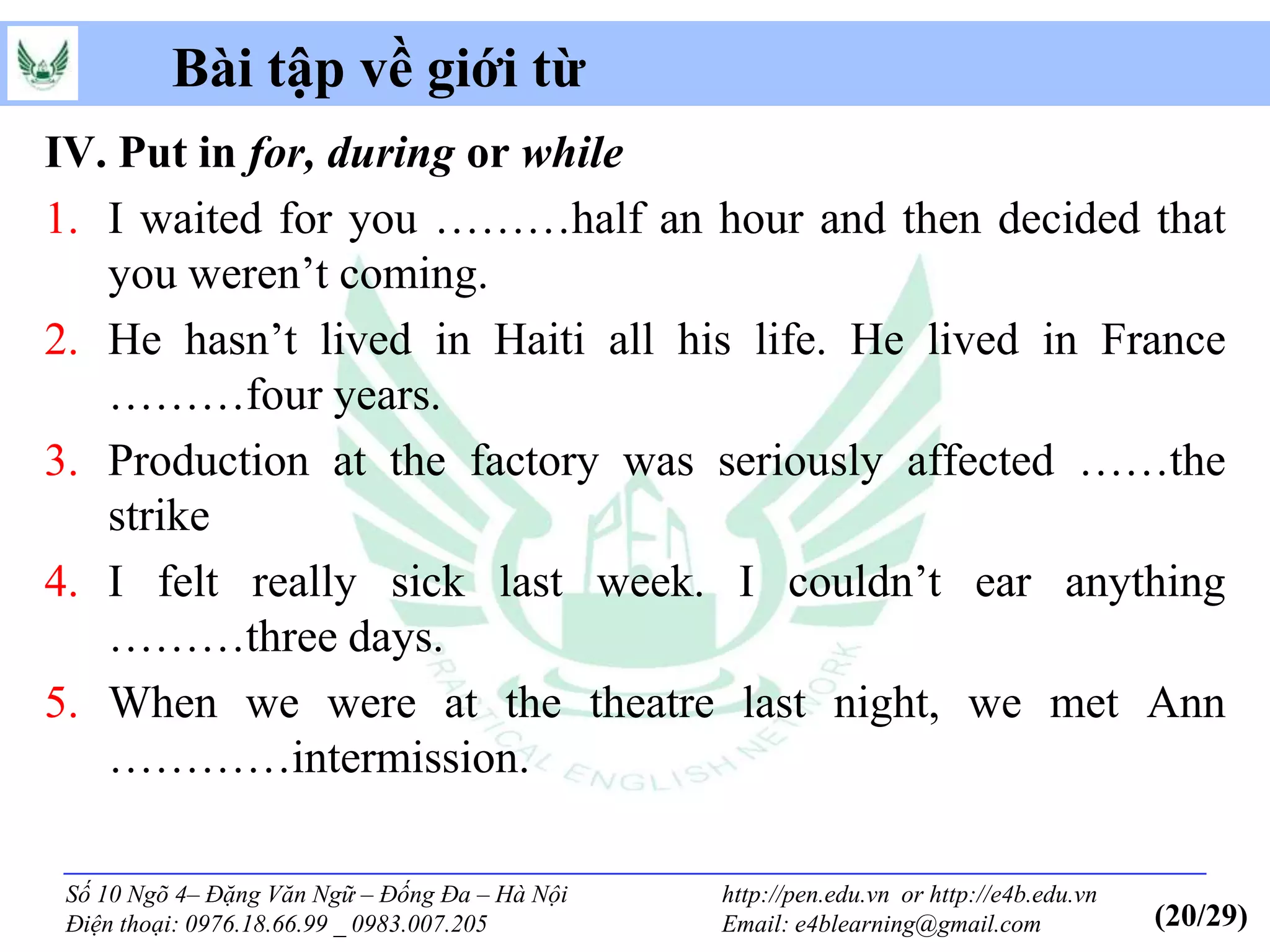 9. prepositions tong hop | PPTX