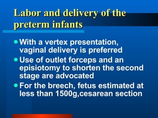 9.Preterm Labor | PPT