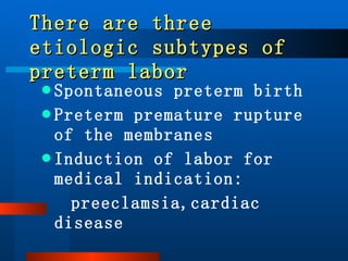 9.Preterm Labor | PPT