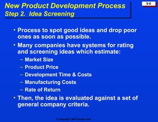 new product development and product life cycle strategies | PPT