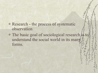 9. principles of social research | PPT