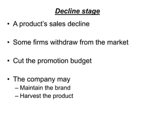 product life cycle | PPT