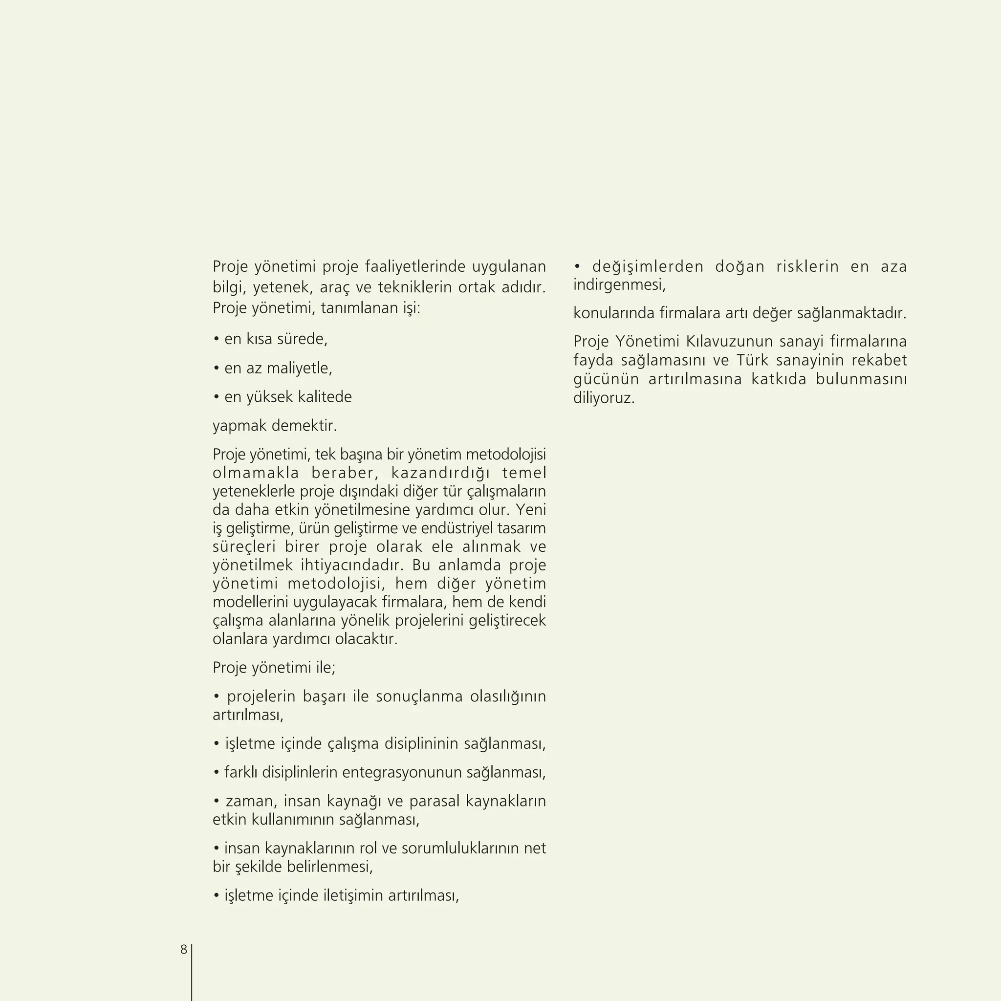 PROJE YONETIMI KILAVUZU | PDF