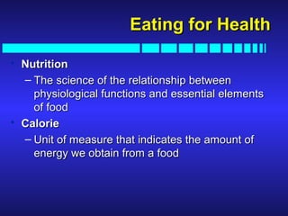 Public health nutrition | PPT