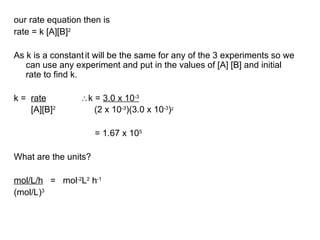 9 Reaction Kinetics | PPT