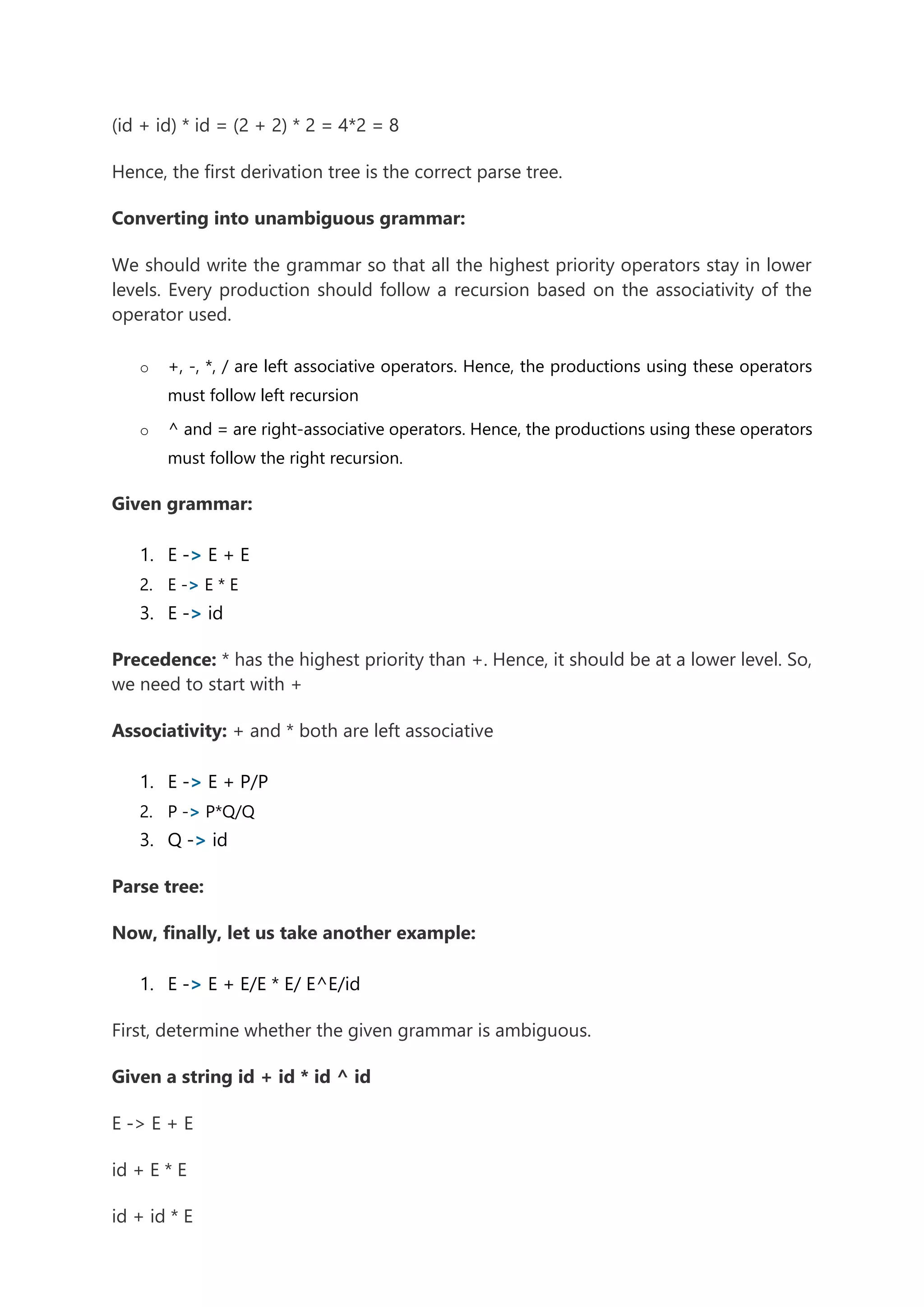9-Removal of ambiguity, precedence and associativity-26-05-2023.docx