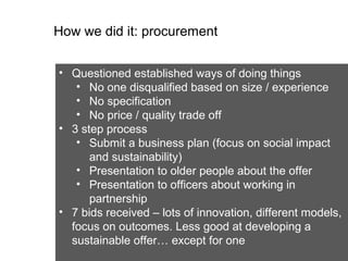 50+ PROJECT, By Richard Elphick, Camden Council | PPT