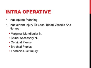 SELECTIVE NECK DISSECTION | PPTX
