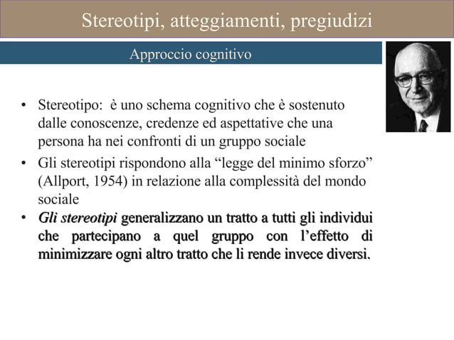 9. Stereotipi E Schemi | PPT