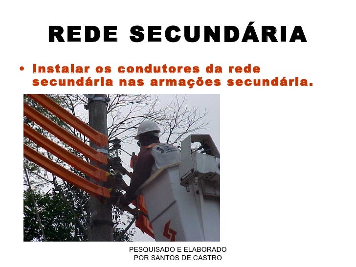 9 SubstituiçãO De Poste PrimáRio Com Rede SecundáRia Energizada X