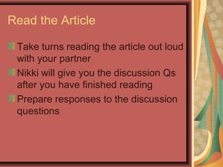 9. summarizing, newspaper presentations | PPT
