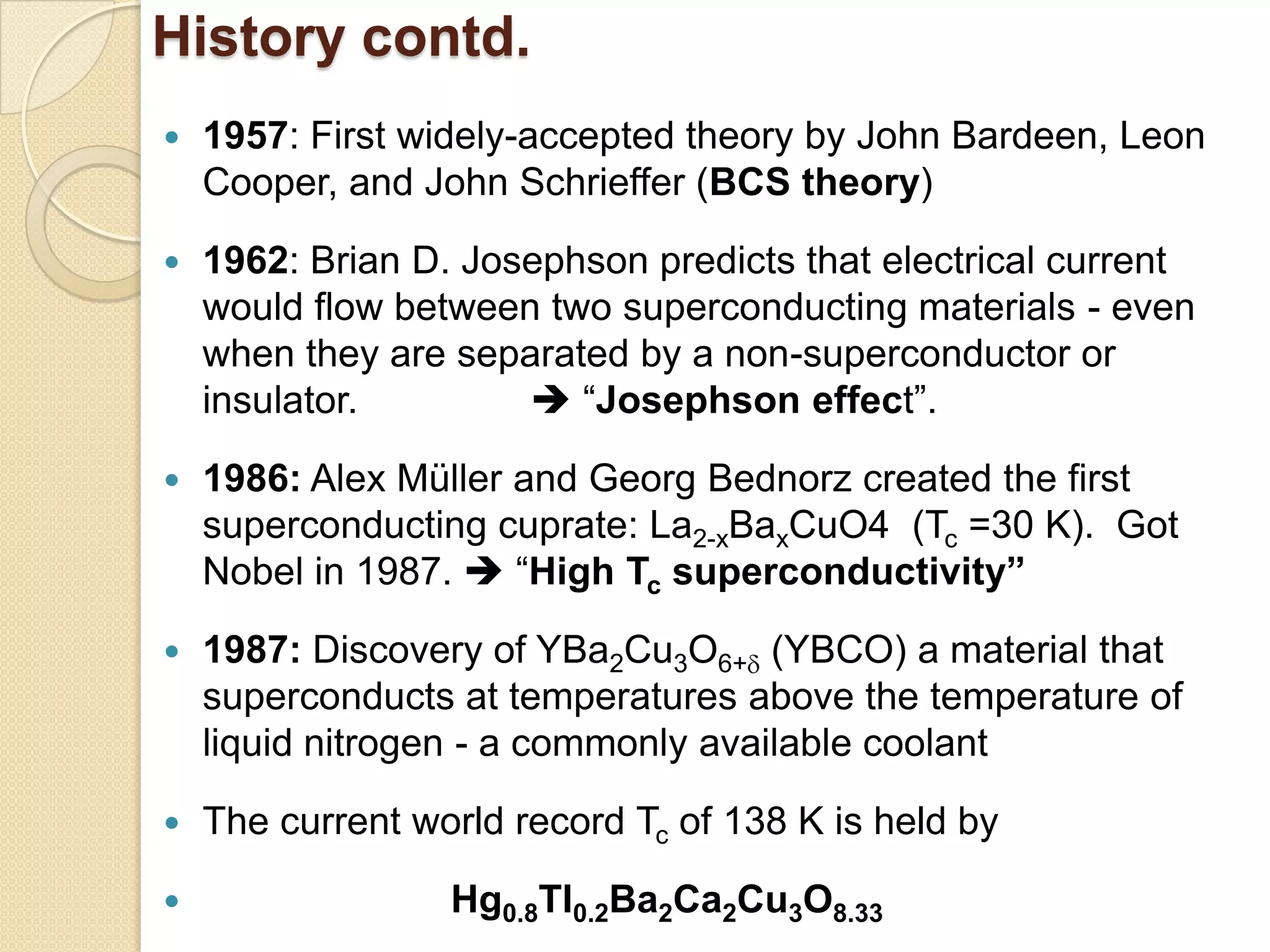 superconductivity | PPTX