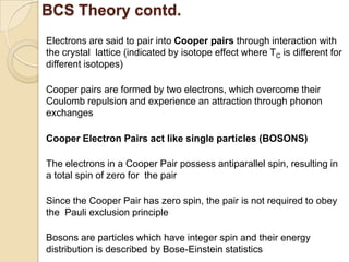 superconductivity | PPTX