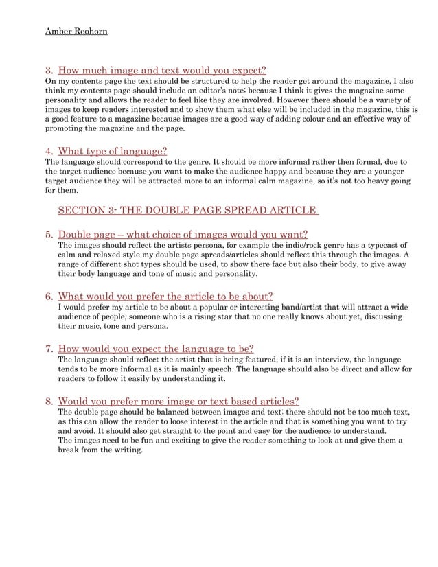 task 9 example audience profile | PDF