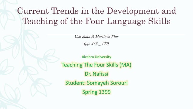 teaching reading, teaching language skills, TEFL/TESL | PPTX