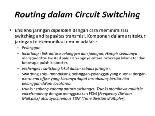 9-TEKNIK SWITCHING.pptx oleh Irawan Arifianto | PPTX