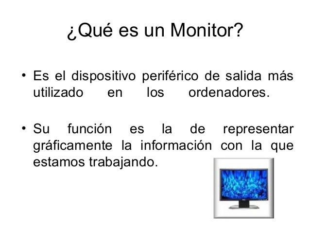 ¿Qué Es El Monitor Y Cuál Es Su Función? – KHLJE