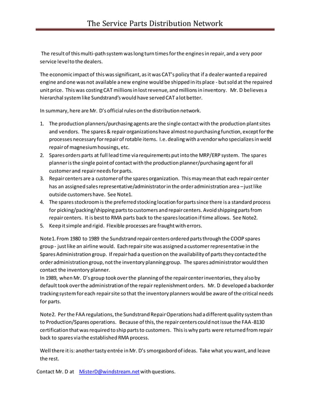 9 the distribution network | PDF