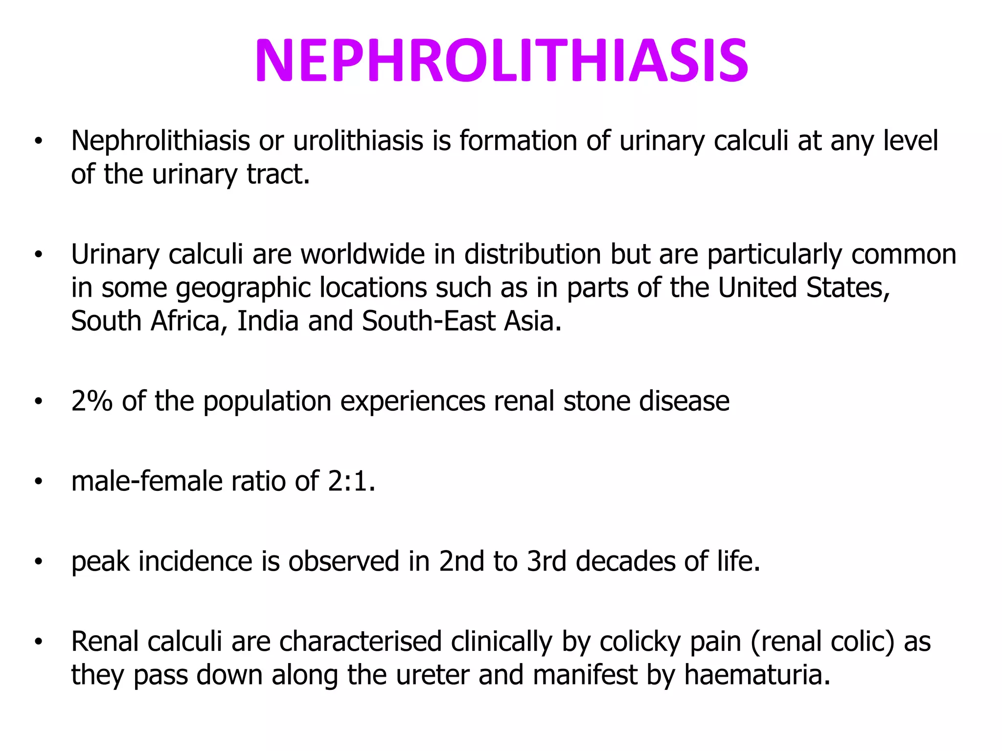 The Kidney: OBSTRUCTIVE UROPATHY | PPTX