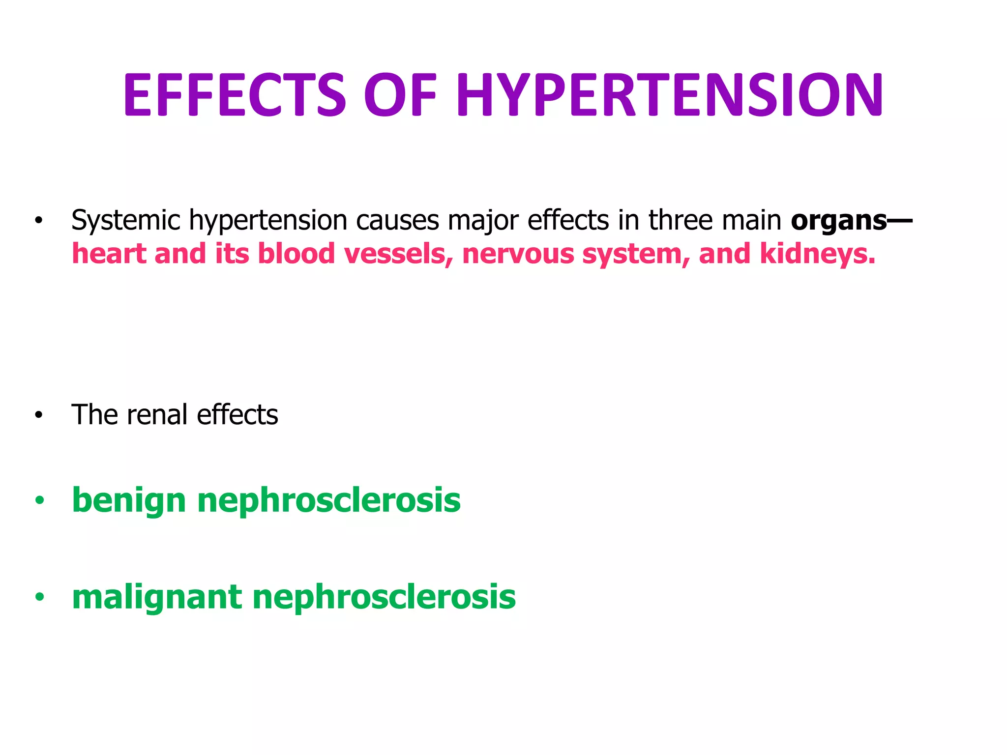 The KIDNEY: RENAL VASCULAR DISEASES | PPTX