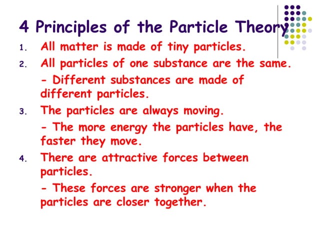 9 the particle theory-1 | PPT