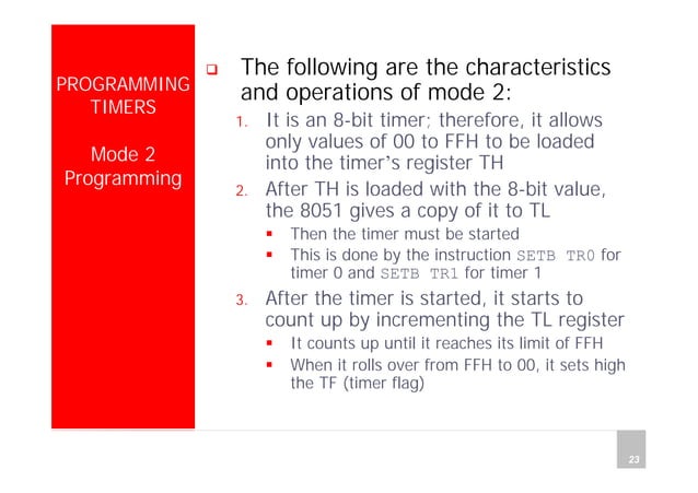 9 timer programming | PDF | Programming Languages | Computing