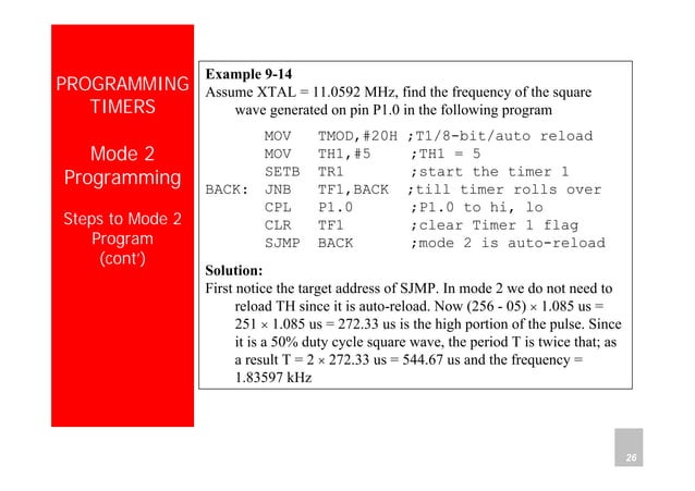 9 timer programming | PDF | Programming Languages | Computing