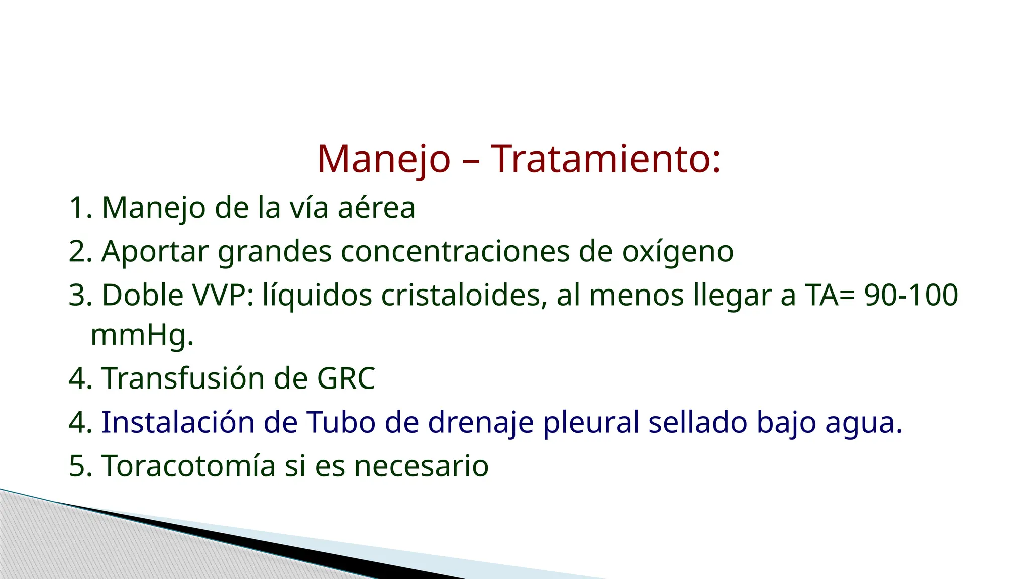 9 - Trauma de Tórax, ABCD y manejo del trauma.pptx