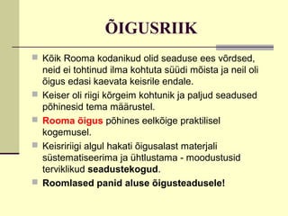 Rooma keisririik | PPT