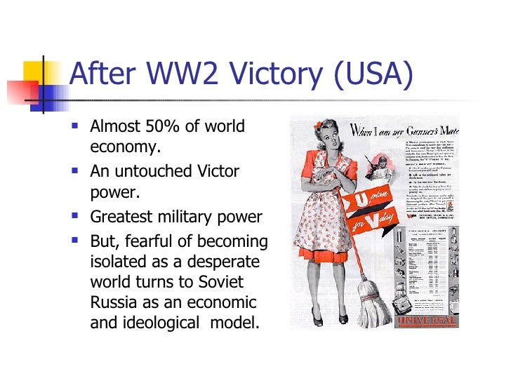 9 United States And The Post War World